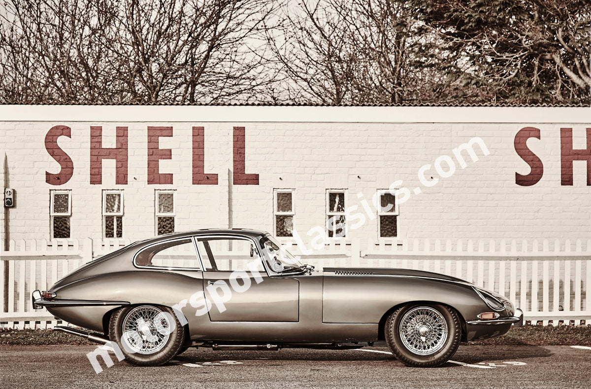 E Type Jaguar Shell Garage. Code No 355 – MotorSportClassics